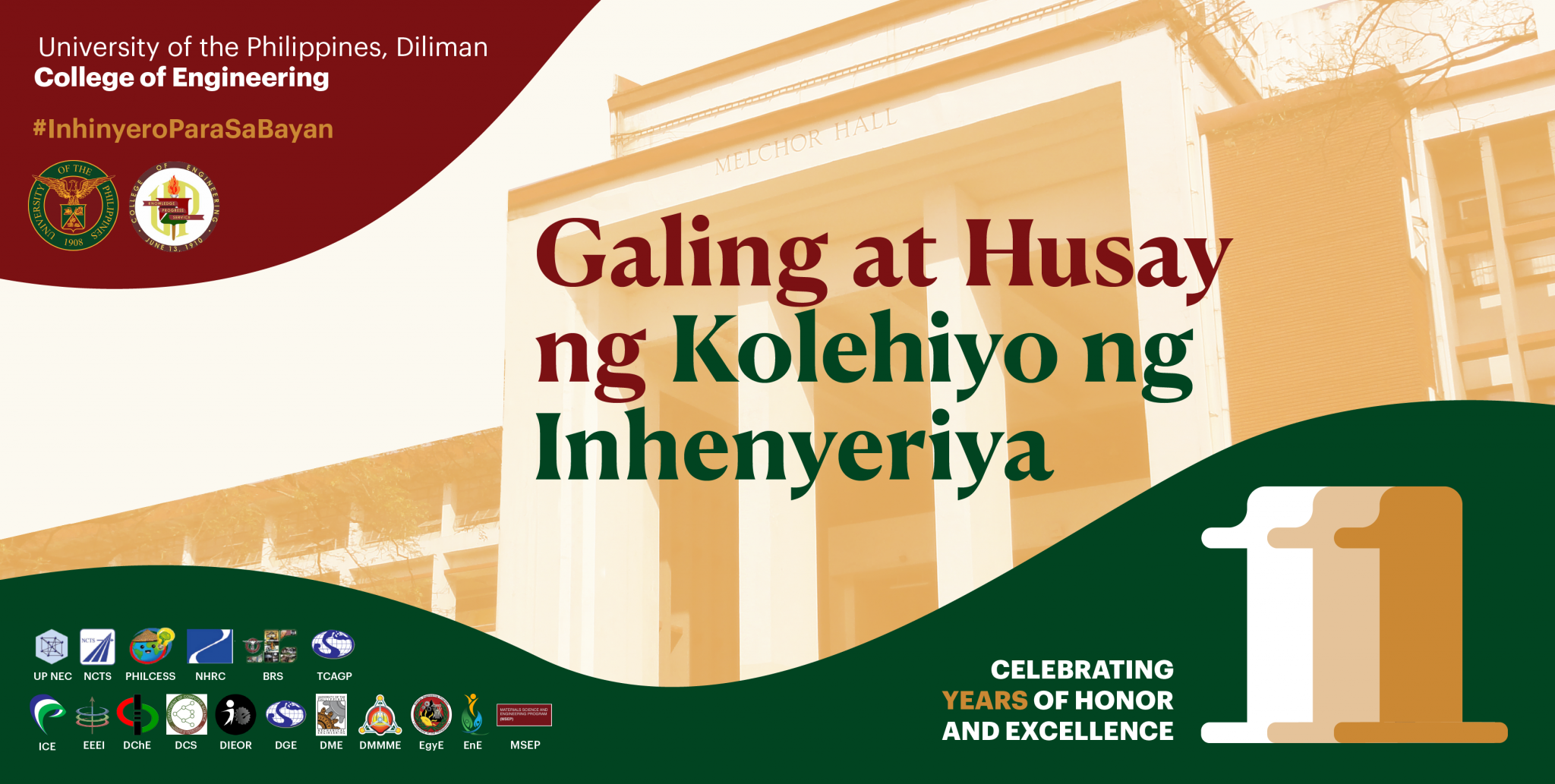 Message of the Dean on the UP College of Engineering’s 111th Founding ...