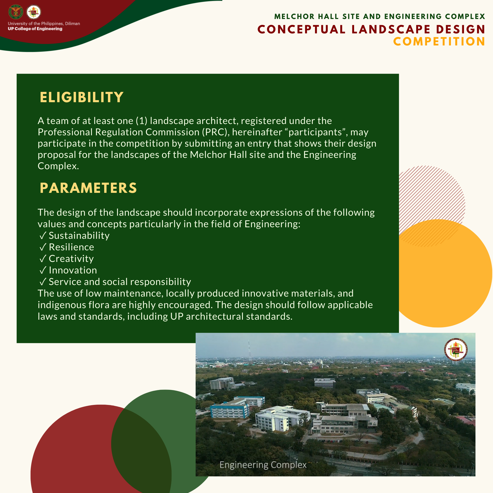 Melchor Hall Site and Engineering Complex Conceptual Landscape Design ...