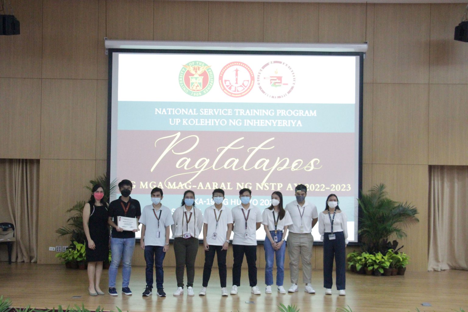 Graduation Program of UPD CoE NSTP Students – UPD College of Engineering