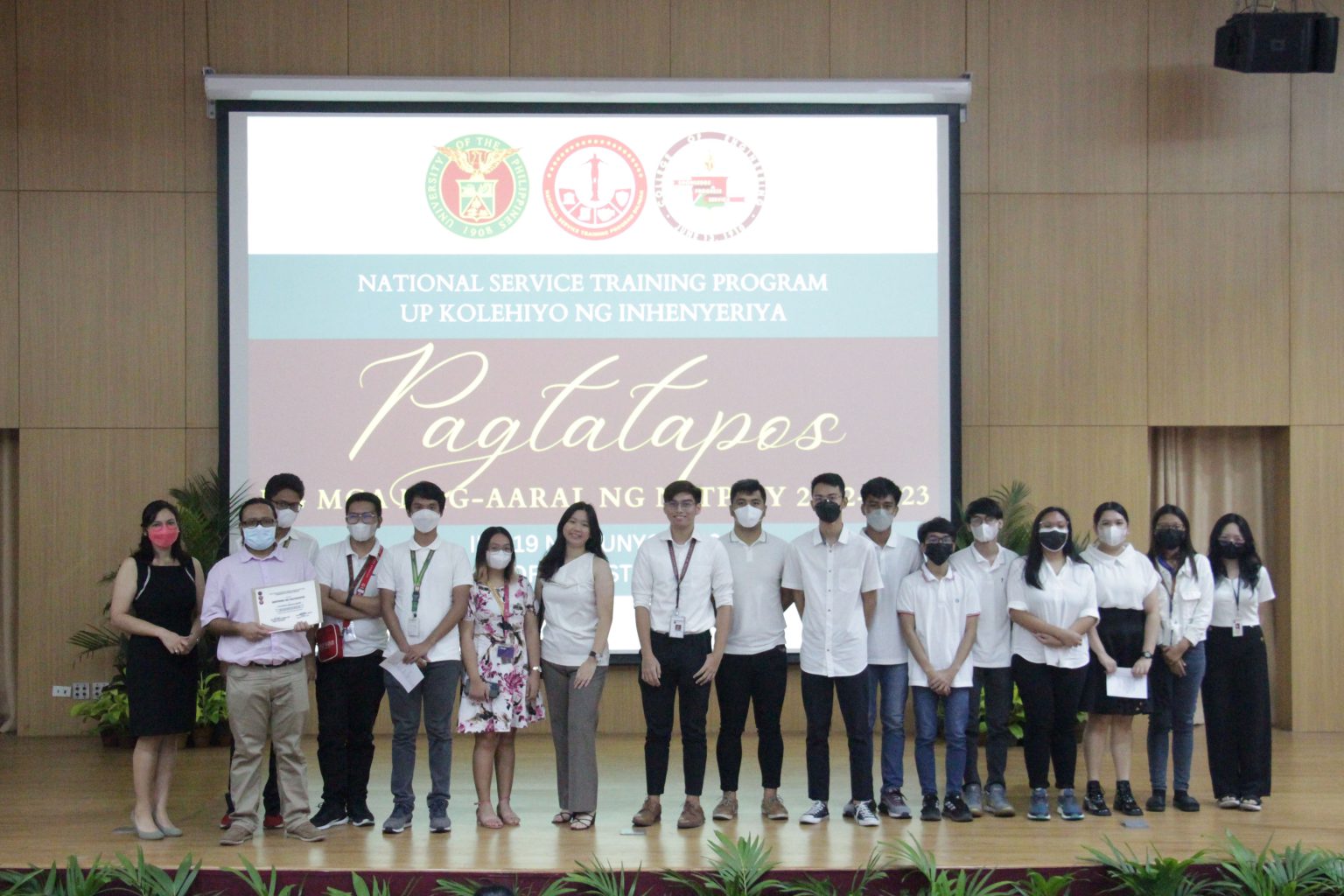 Graduation Program of UPD CoE NSTP Students – UPD College of Engineering