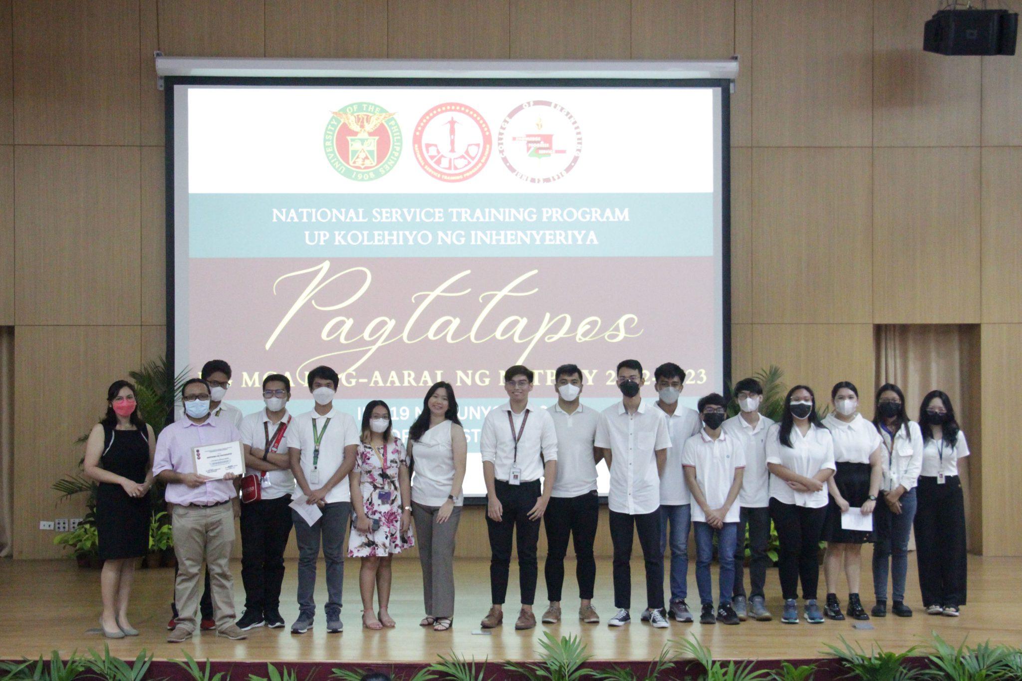 Graduation Program of UPD CoE NSTP Students – UPD College of Engineering
