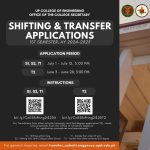 UPD COE Shifting/Transfer Applications, 1st Semester AY 2024-2025 – UPD ...